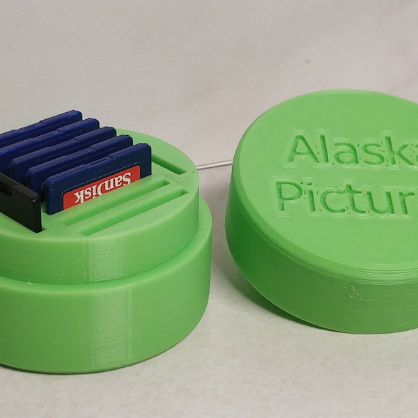 3d Printed Sd Card Storage - Etsy