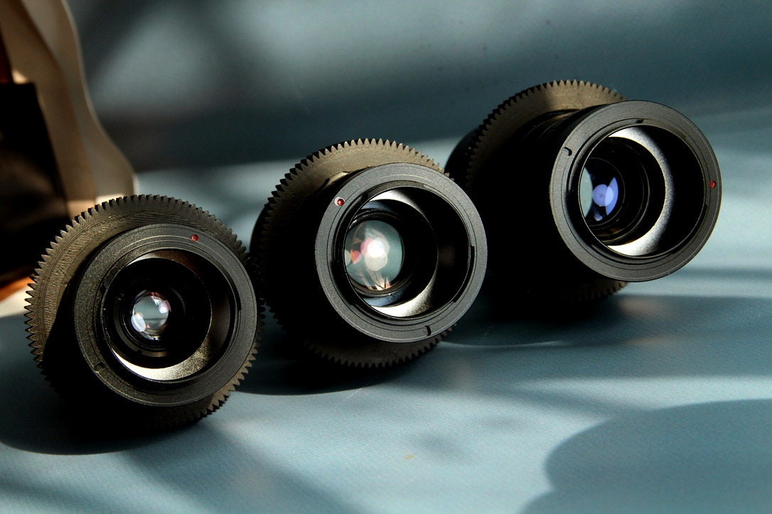 Soviet Lenses Helios 44-2-58mm Mir-1v-37mm Jupiter-37a 135 Mm M42 Sony ...