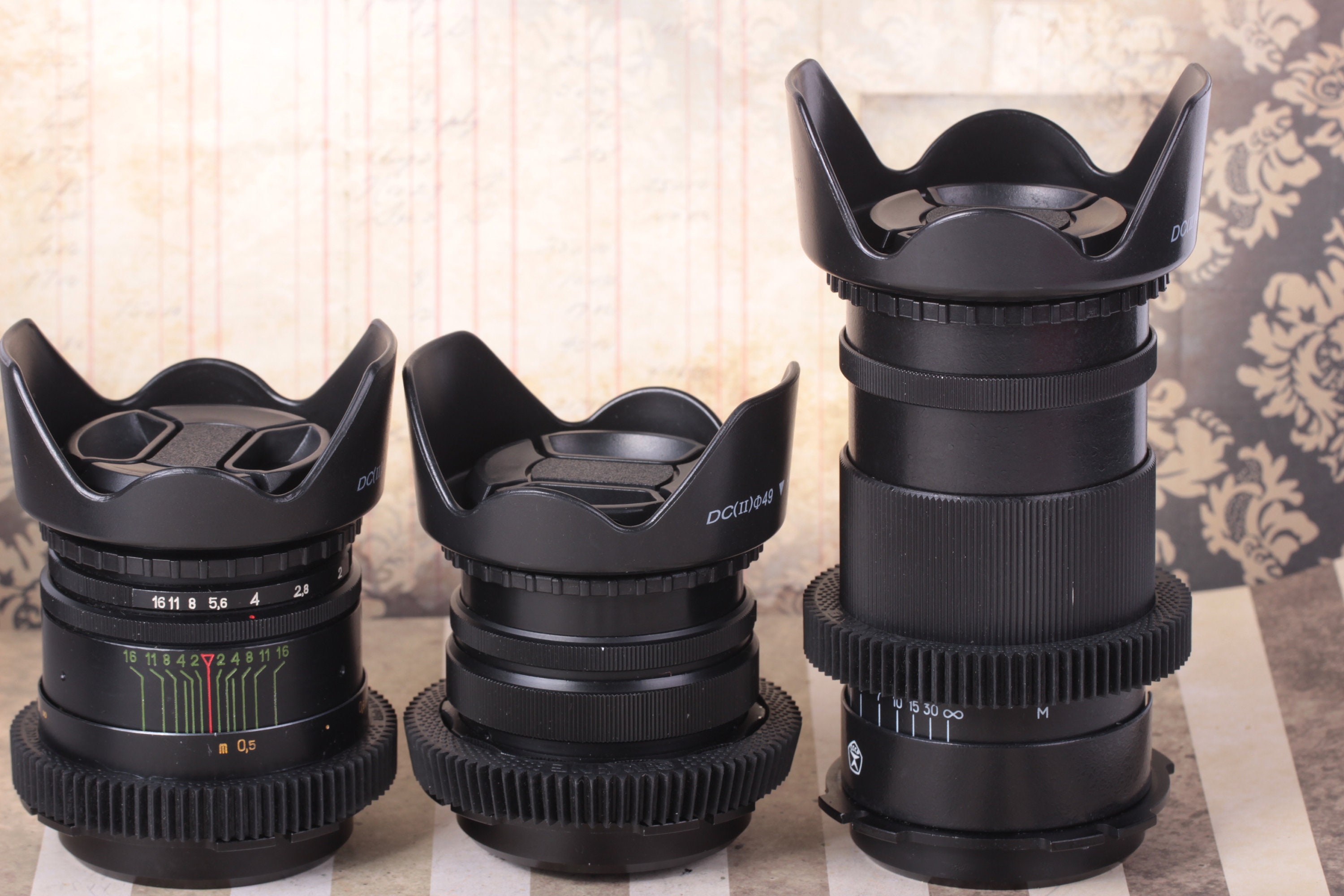 ClA PL mount ANAMORPHIC Cine Mod Lens Arri RED Dragon Helios Mir-1V ...