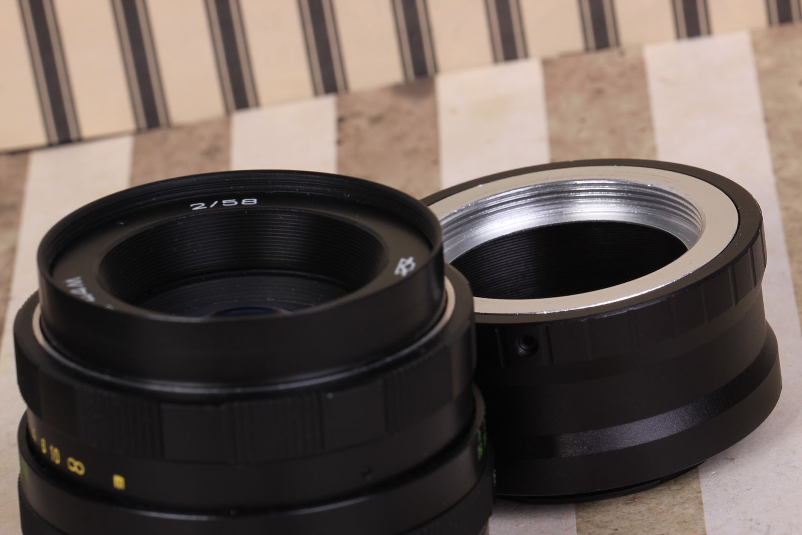 PETZVAL Swirly Bokeh Modified From HELIOS-44M sony Canon Micro 4/3 ...