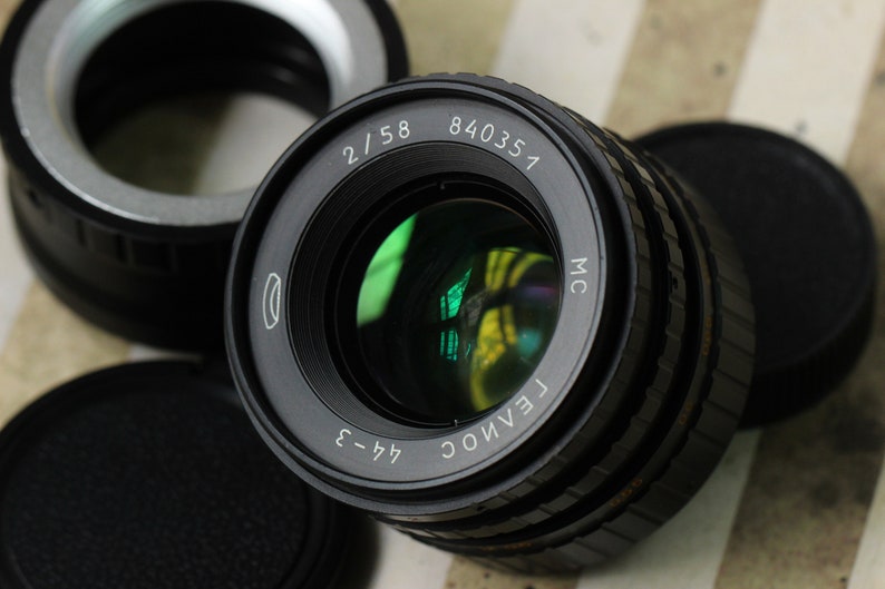 PETZVAL Swirly Bokeh-modified From Lens HELIOS-44-3 adapter Sony Canon Micro 4/3 Nikon Fujifilm ...