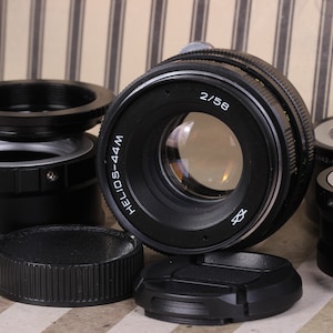 PETZVAL Swirly Bokeh - Modified From HELIOS-44M +adapter - Etsy