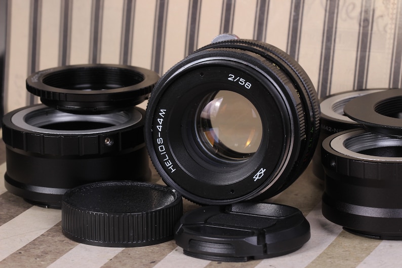 PETZVAL Swirly Bokeh Modified From HELIOS-44M adapter - Etsy