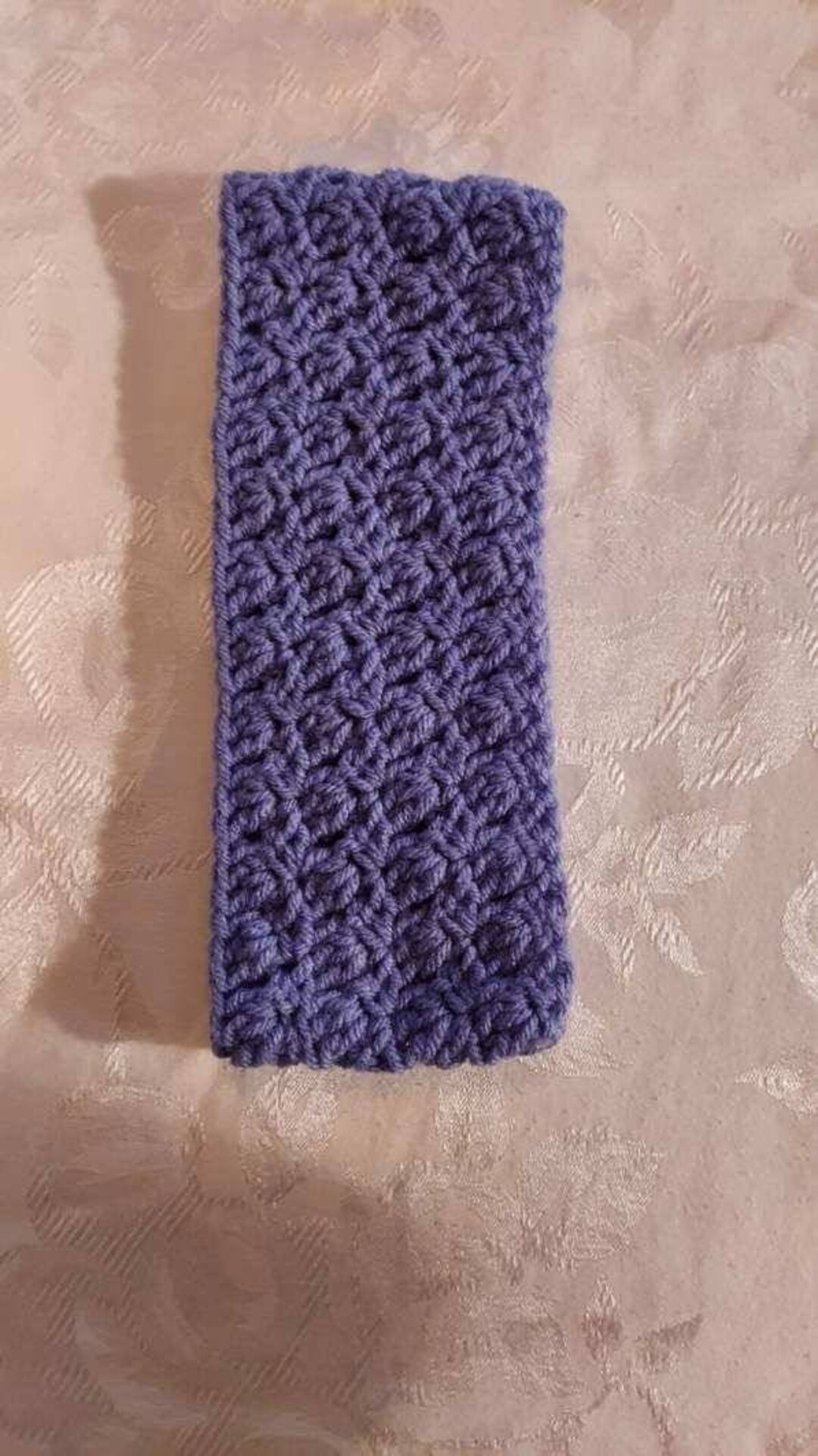 Periwinkle Crocheted Headband for Women - Etsy