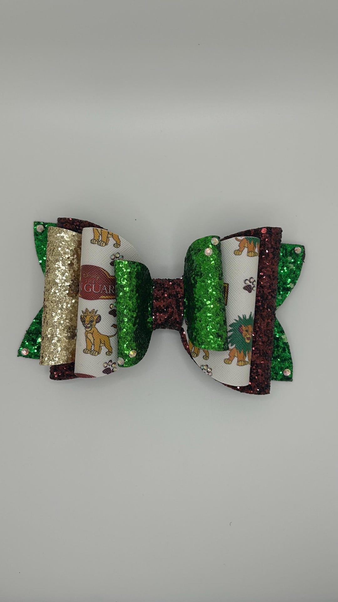 Lion King Hair Bow - Etsy