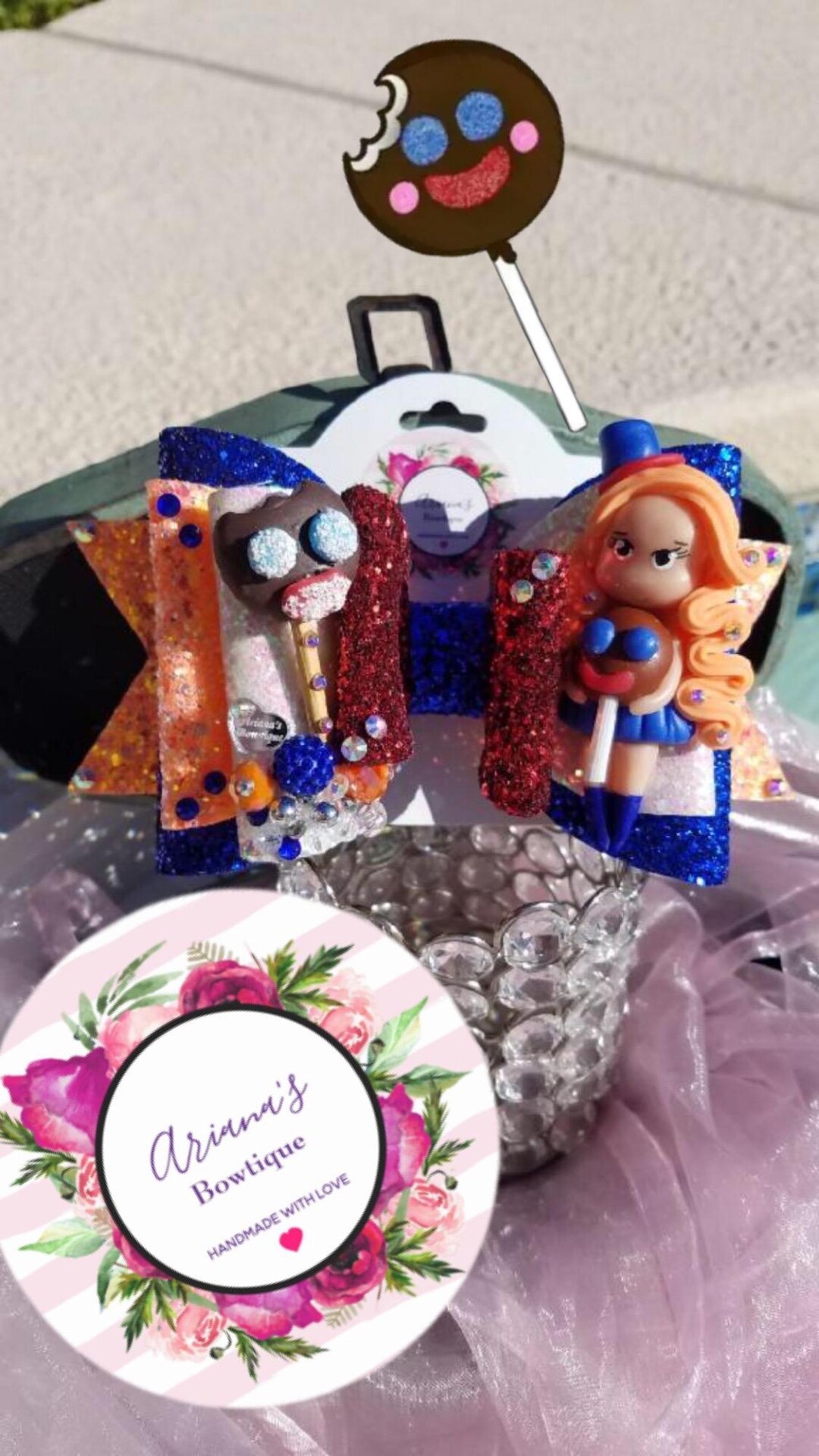 Clown (paleta Payaso) Hair Bow - Etsy