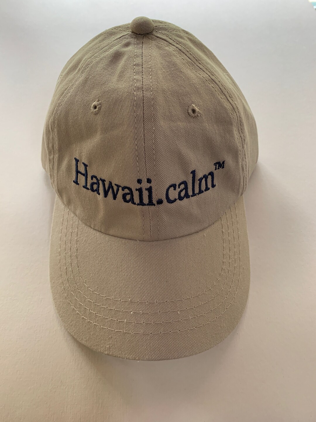 Hawaii.calm Cap - Khaki (dot Calm) - Etsy