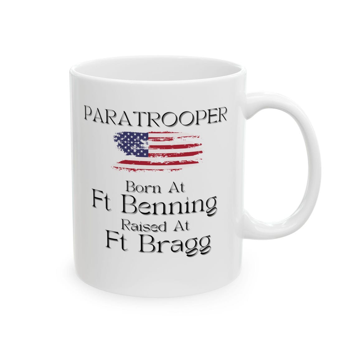 Paratrooper Fort Bragg Fort Benning Ceramic Mug, Military Gift ...