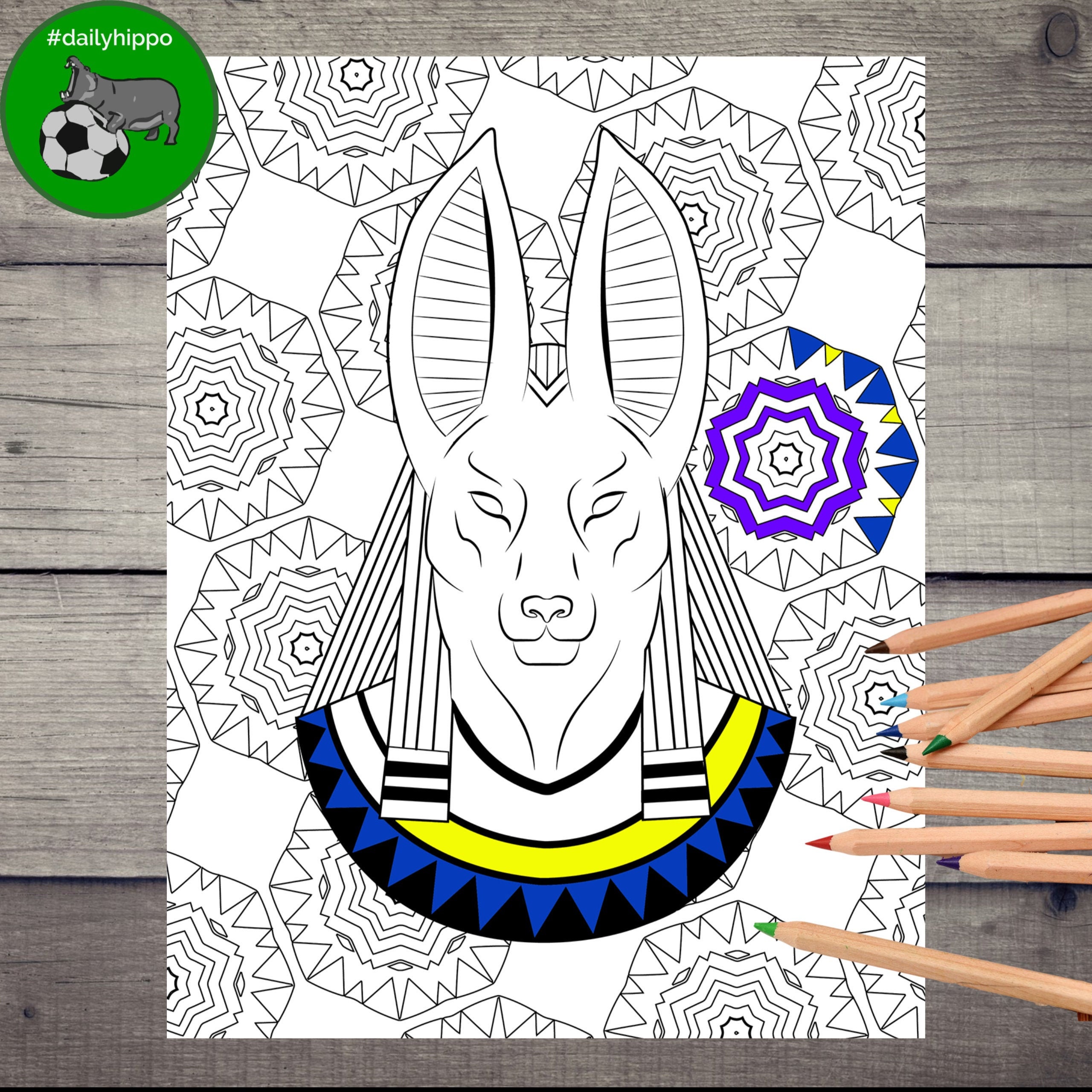 House Of Anubis Coloring Sheets