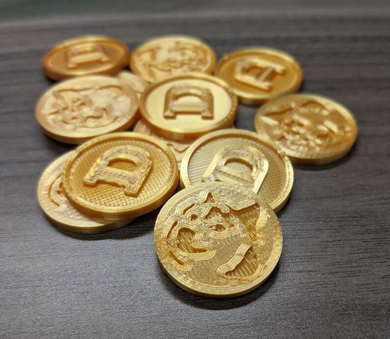 Dozen Doge Coins 3D Printed - Etsy