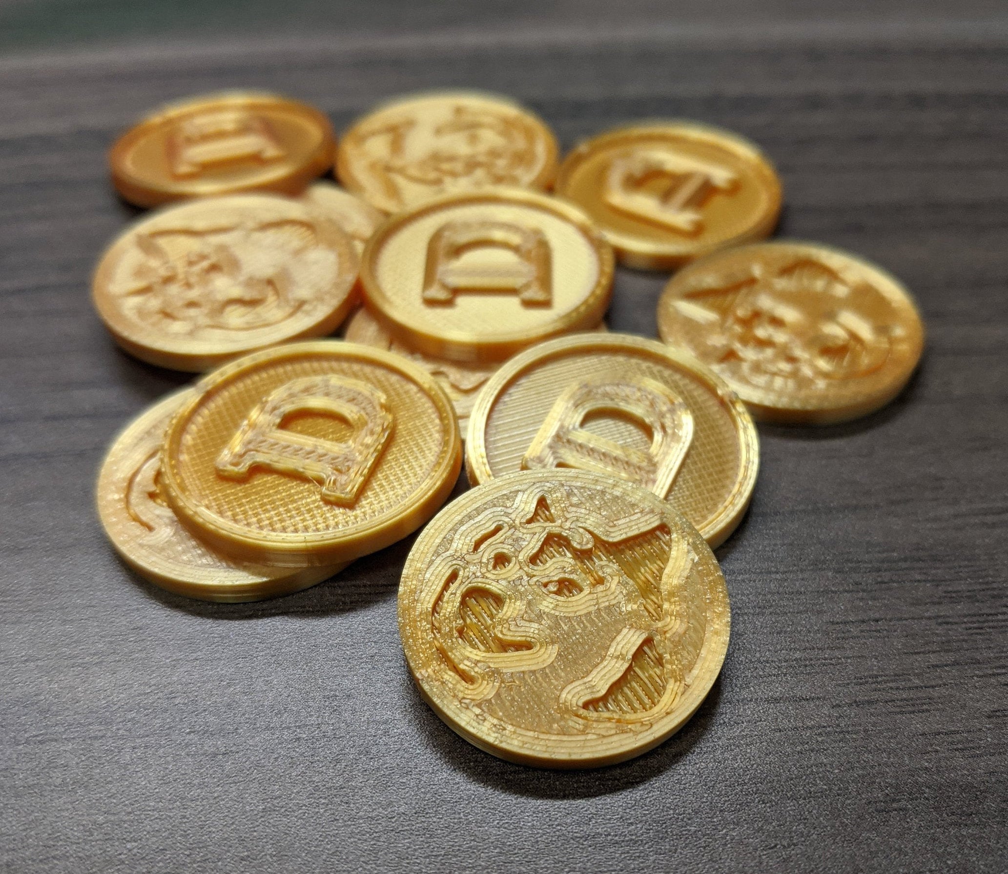 Dozen Doge Coins 3D Printed - Etsy