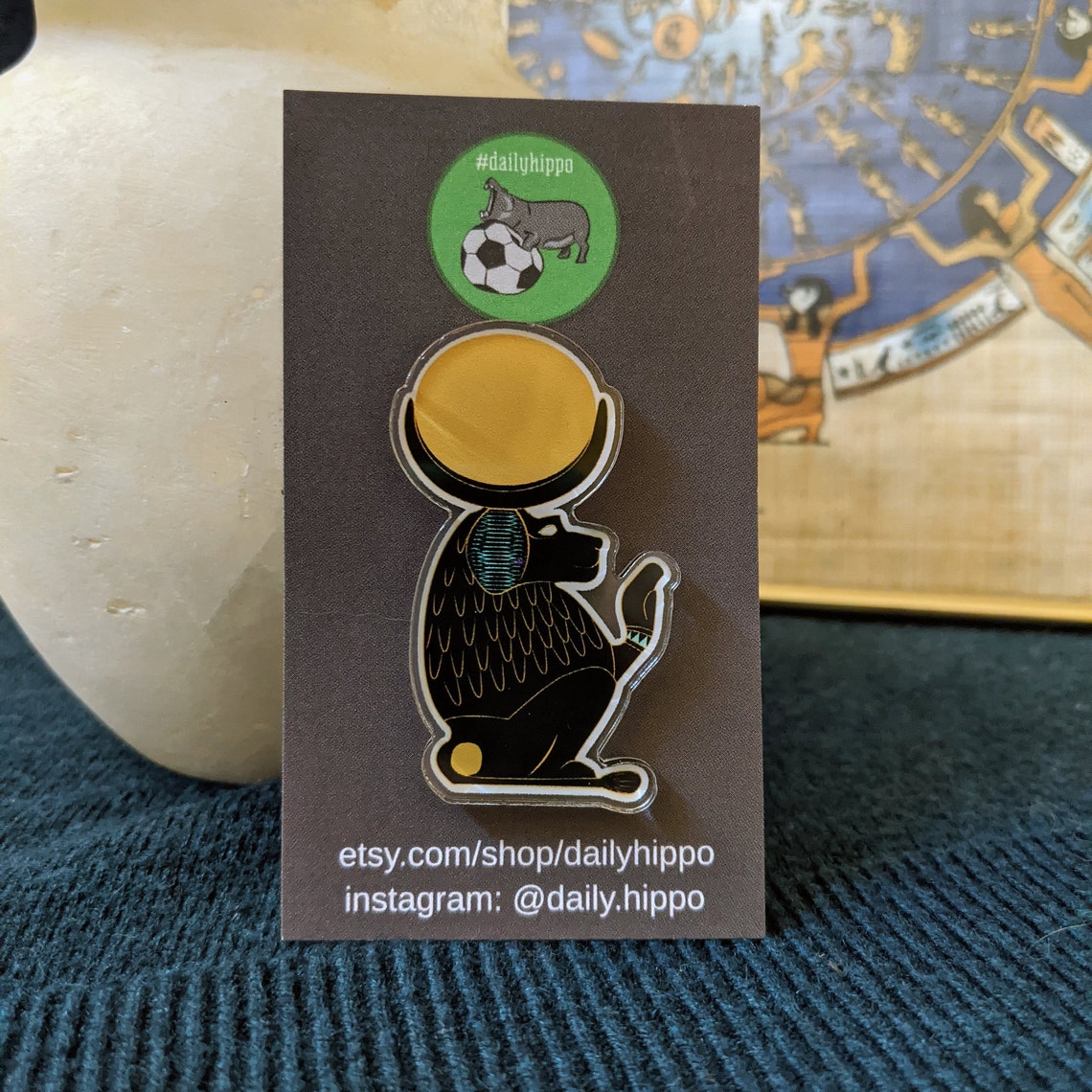Thoth Pin - Etsy