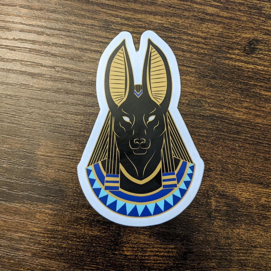 Anubis Sticker - Etsy