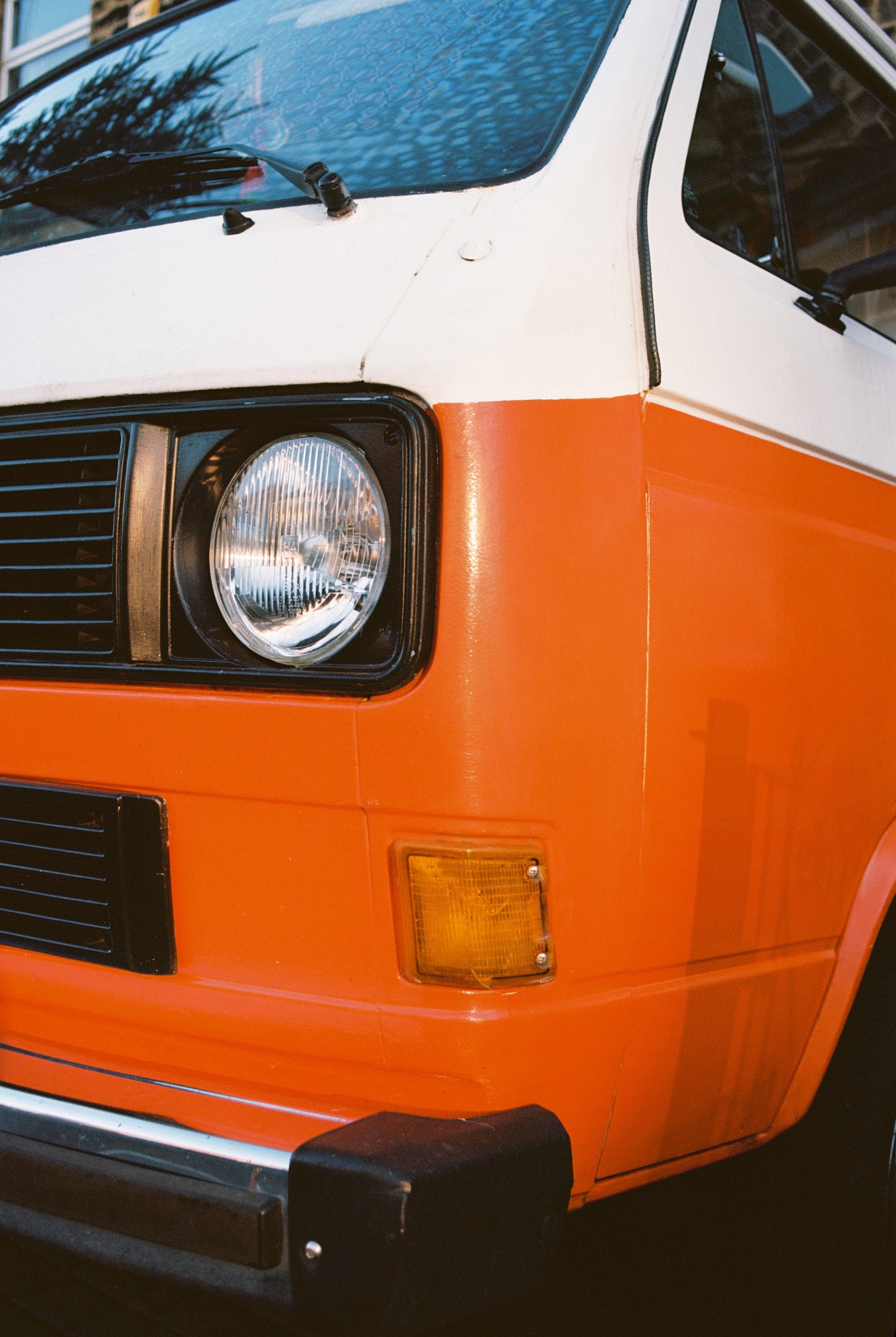 Orange Campervan - Etsy