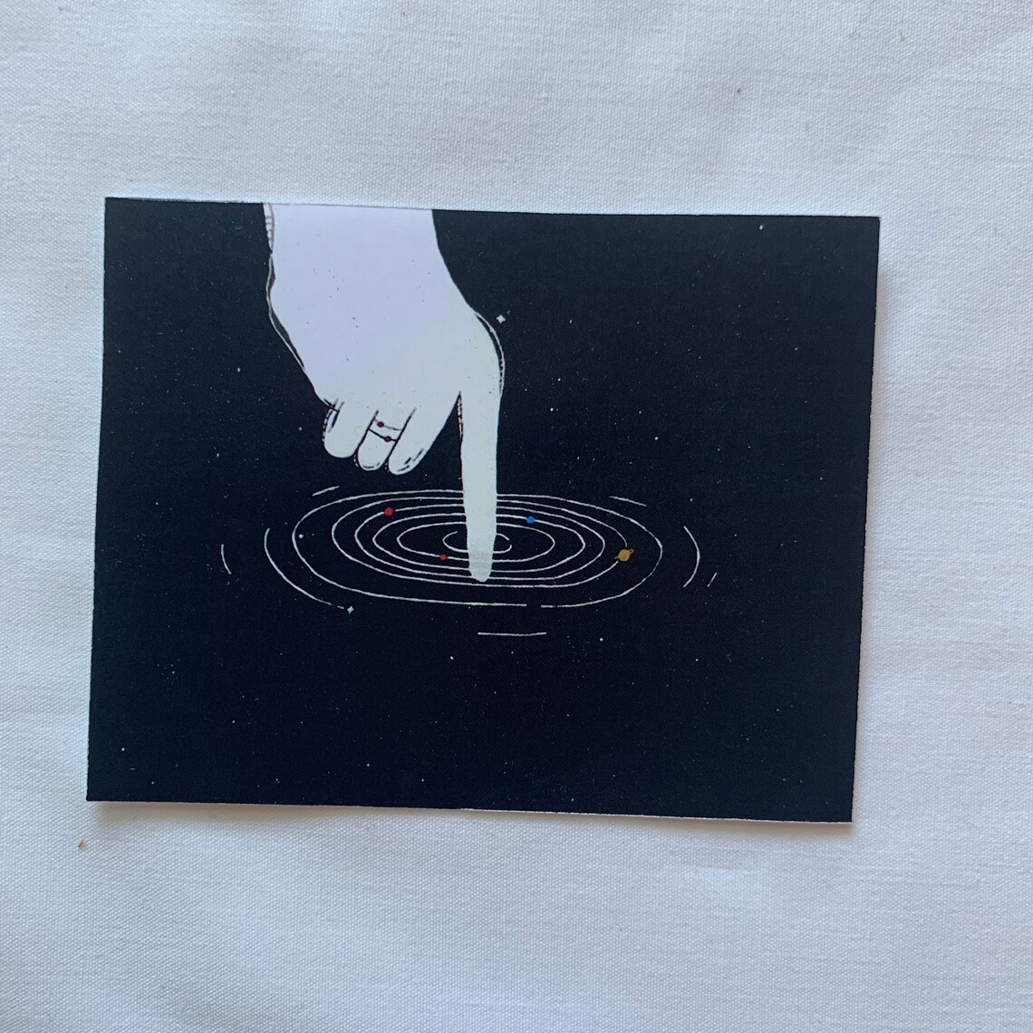 Hand Dipping in Water Sticker - Etsy