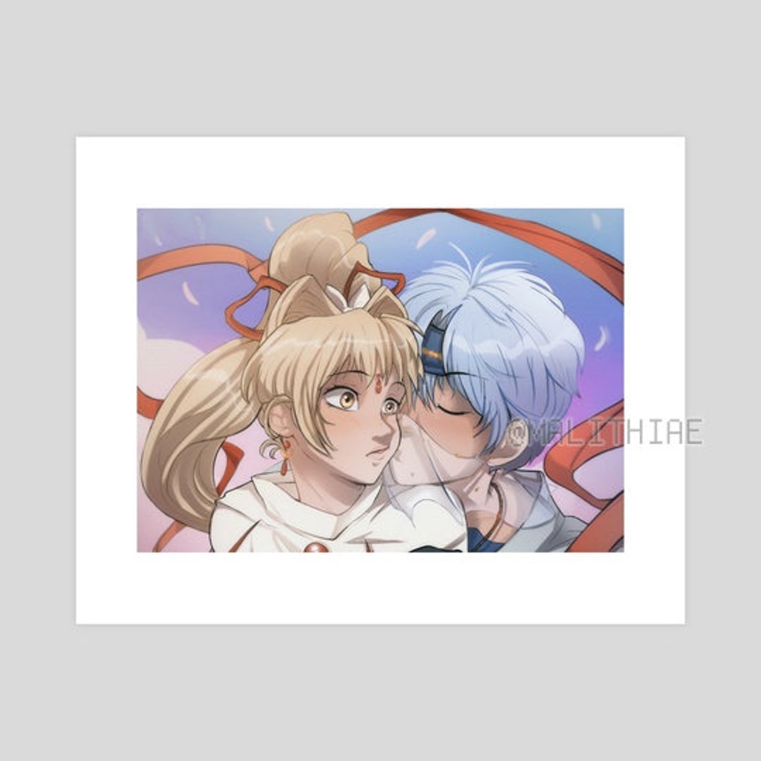 Wind. / Kamikaze Kaitou Jeanne / Sinbad X Jeanne / A5 Collectible Art ...
