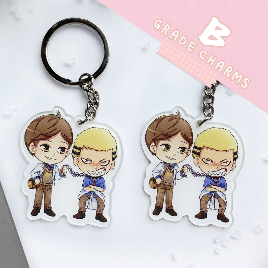 Haikyuu / Kentarou Kyoutani X Shigeru Yahaba / B Grade Charm - Etsy