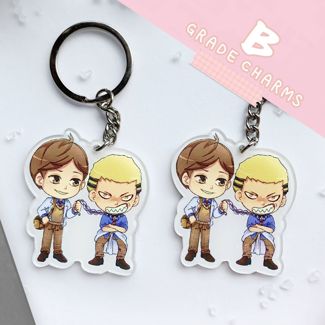 Haikyuu / Kentarou Kyoutani X Shigeru Yahaba / B Grade Charm - Etsy
