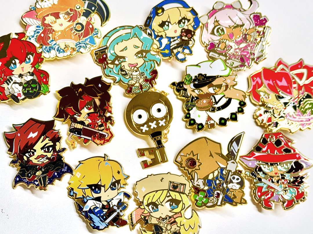 Guilty Gear | Hard Enamel | ABA Elphelt Faust I-no Millia Bridget - Etsy