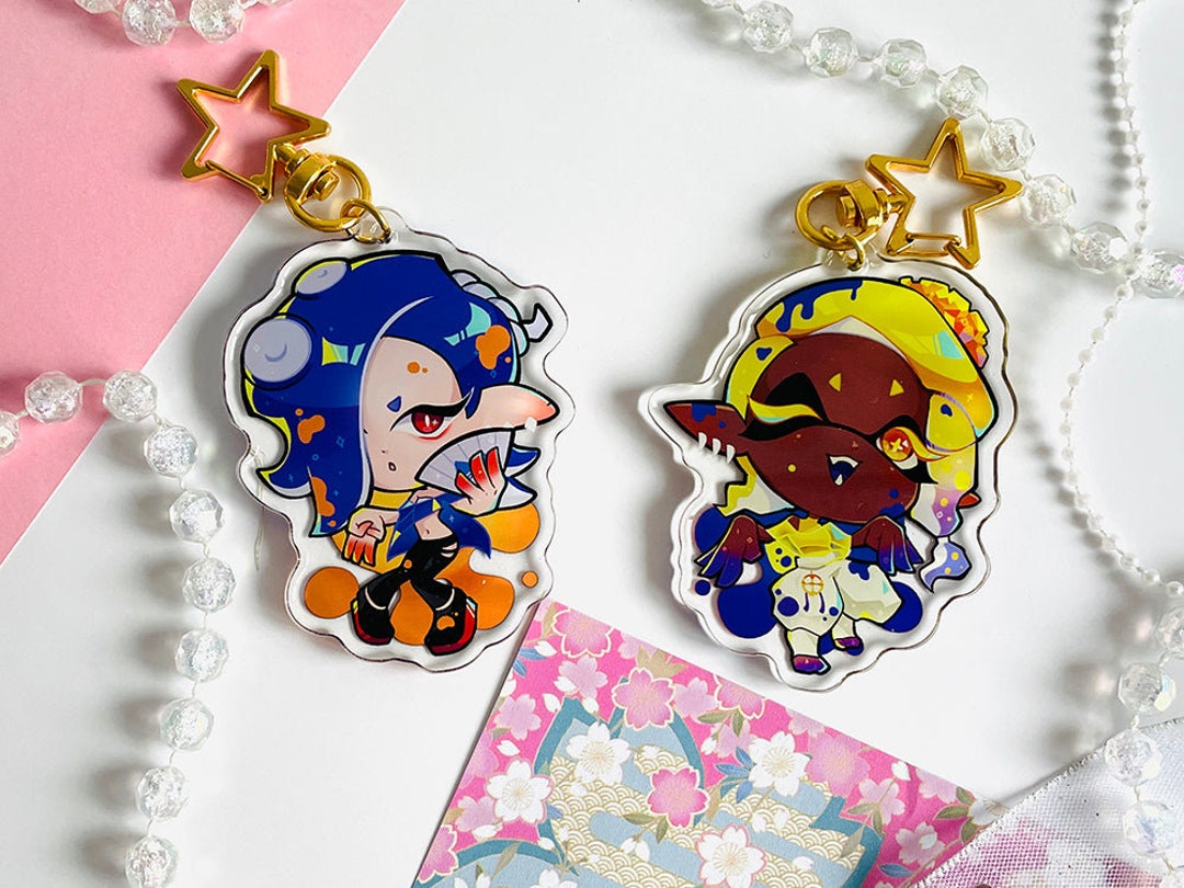Splatoon Keychains - Etsy