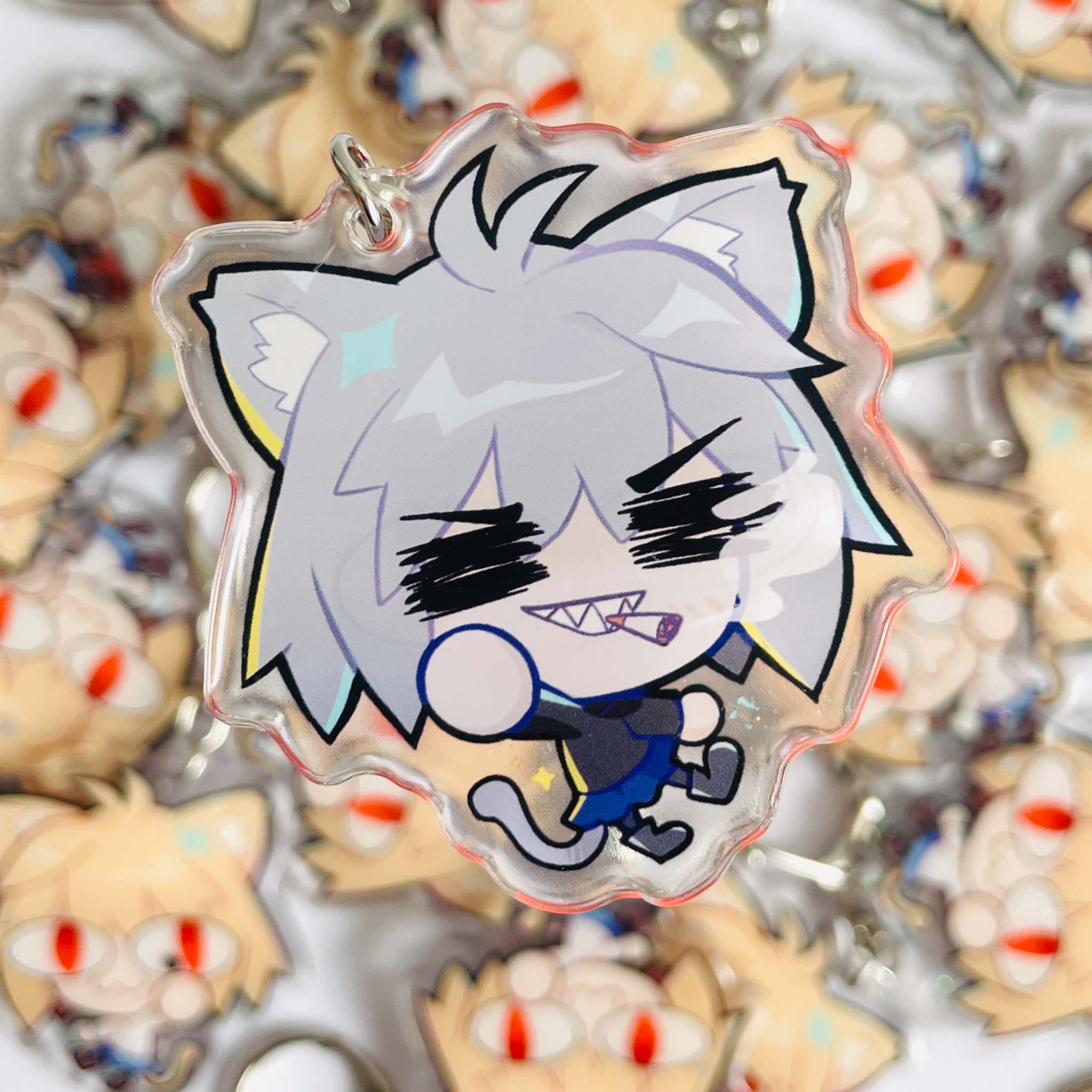 Neco-arc Chao | Double Sided | Epoxy | TYPE-MOON - Etsy