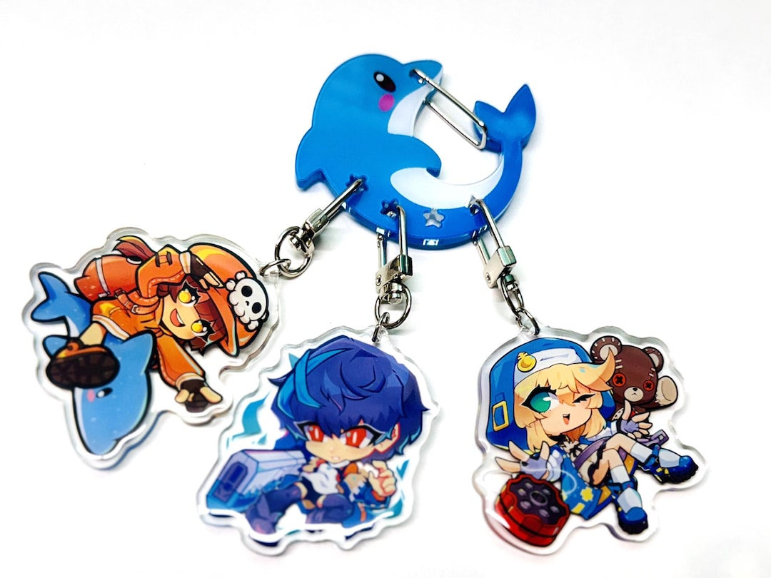 Dolphin | carabiner | guilty Gear - Etsy