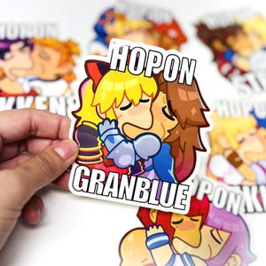 HOP ON Meme | Clear Sticker | Tekken Strive Street Fighter 6 - Etsy