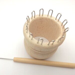 Knitting Spool, Tricotin, Vintage Knitting, Wooden Dolly, Knit Loom ...