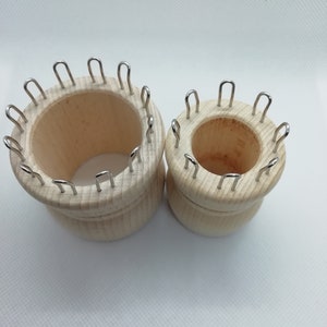 Knitting Spool, Tricotin, Vintage Knitting, Wooden Dolly, Knit Loom ...