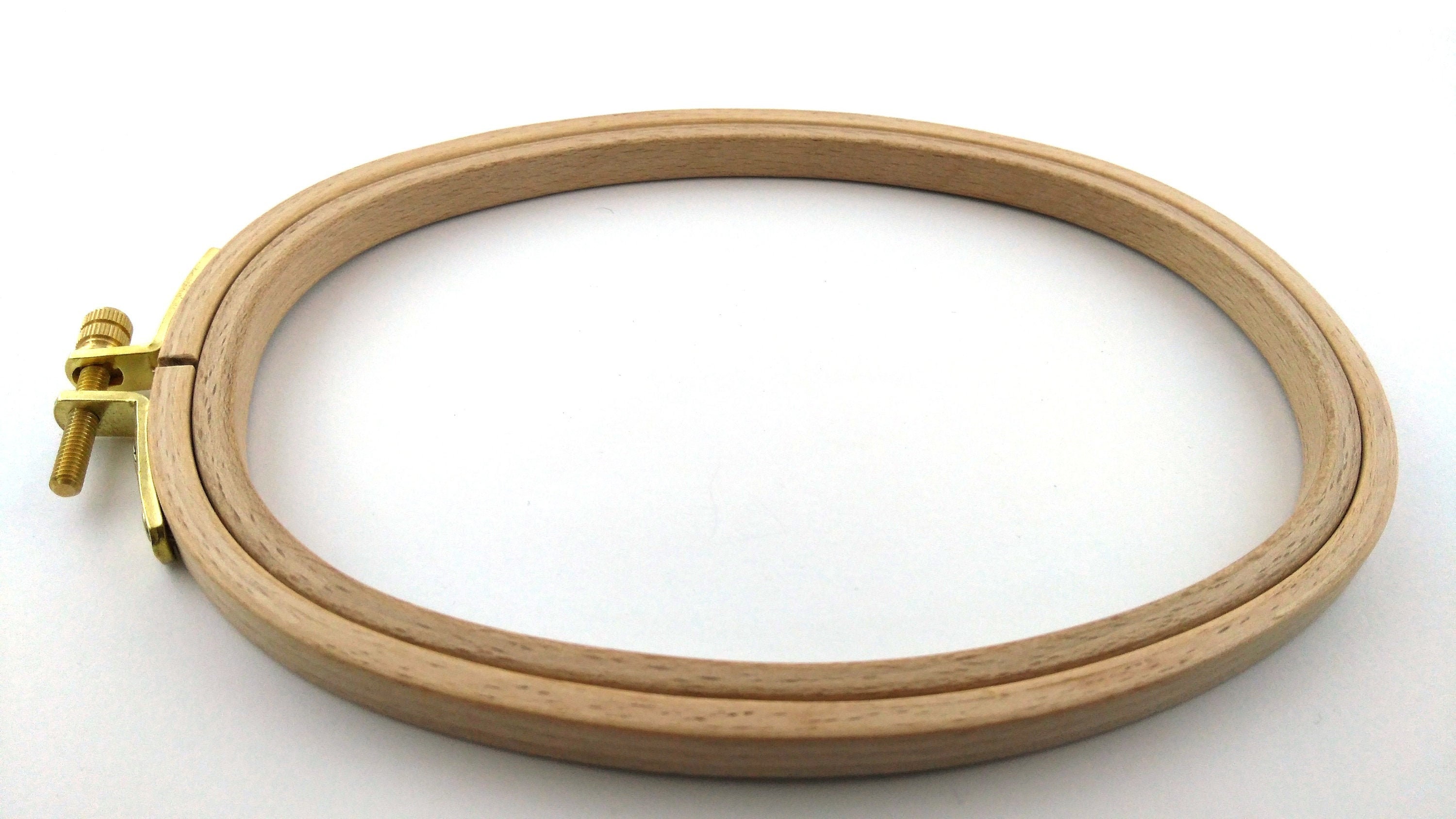 Oval Embroidery Hoop, Oval Embroidery Frame, Wooden Hoop, Oval ...