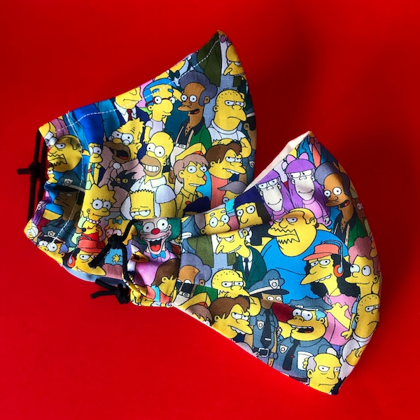Simpsons Mask - Etsy