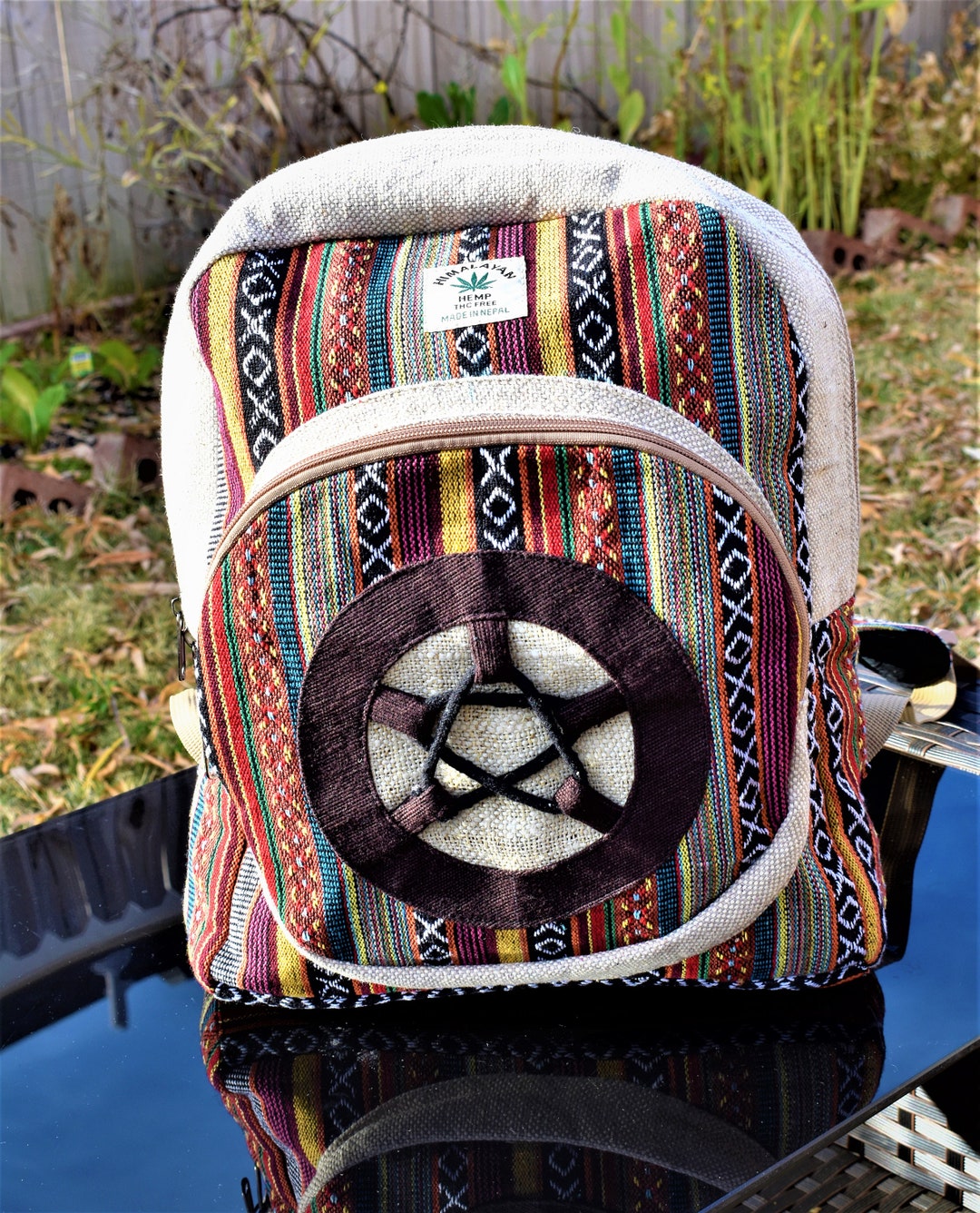 Namaste Hemp Star Backpack - Etsy