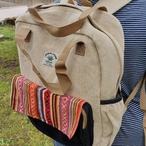 Namaste Natural Gheri Unisex Handmade Backpack - Etsy