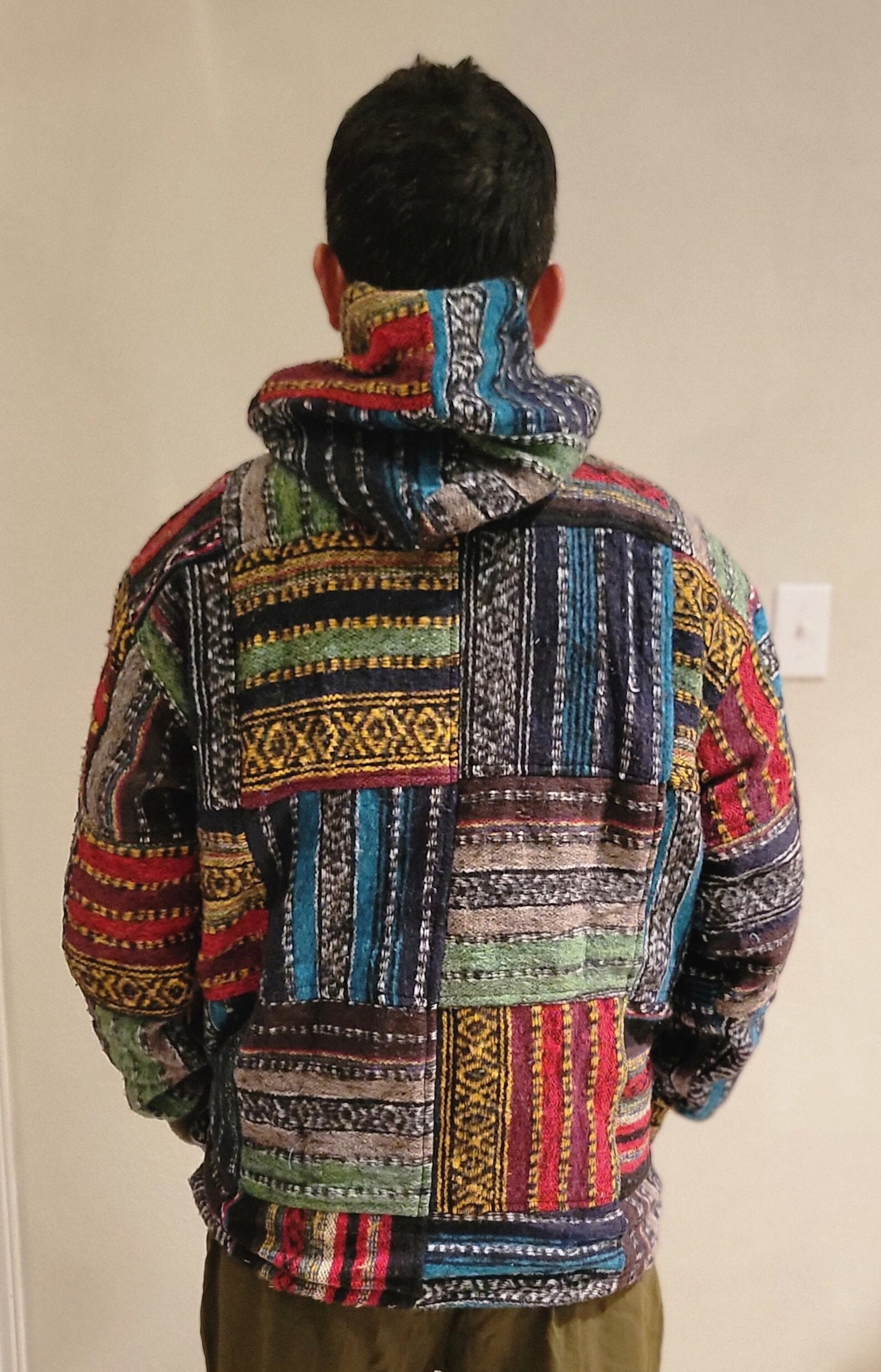 Namaste Aztec Styled Unisex Organic Fleecelined Winter Handmade ...