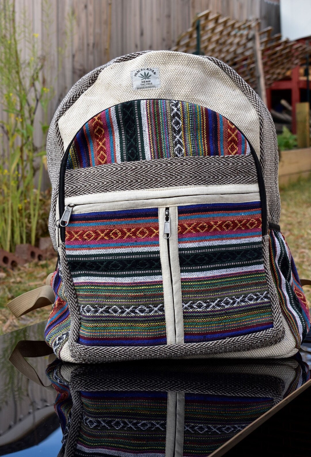 Namaste Hemp Backpack - Etsy
