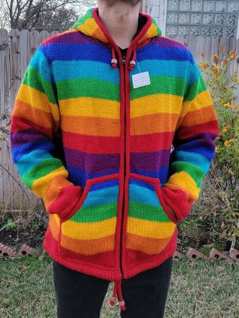 Namaste Handmade Fleece Lined Winter Unisex Thick Festive | Etsy