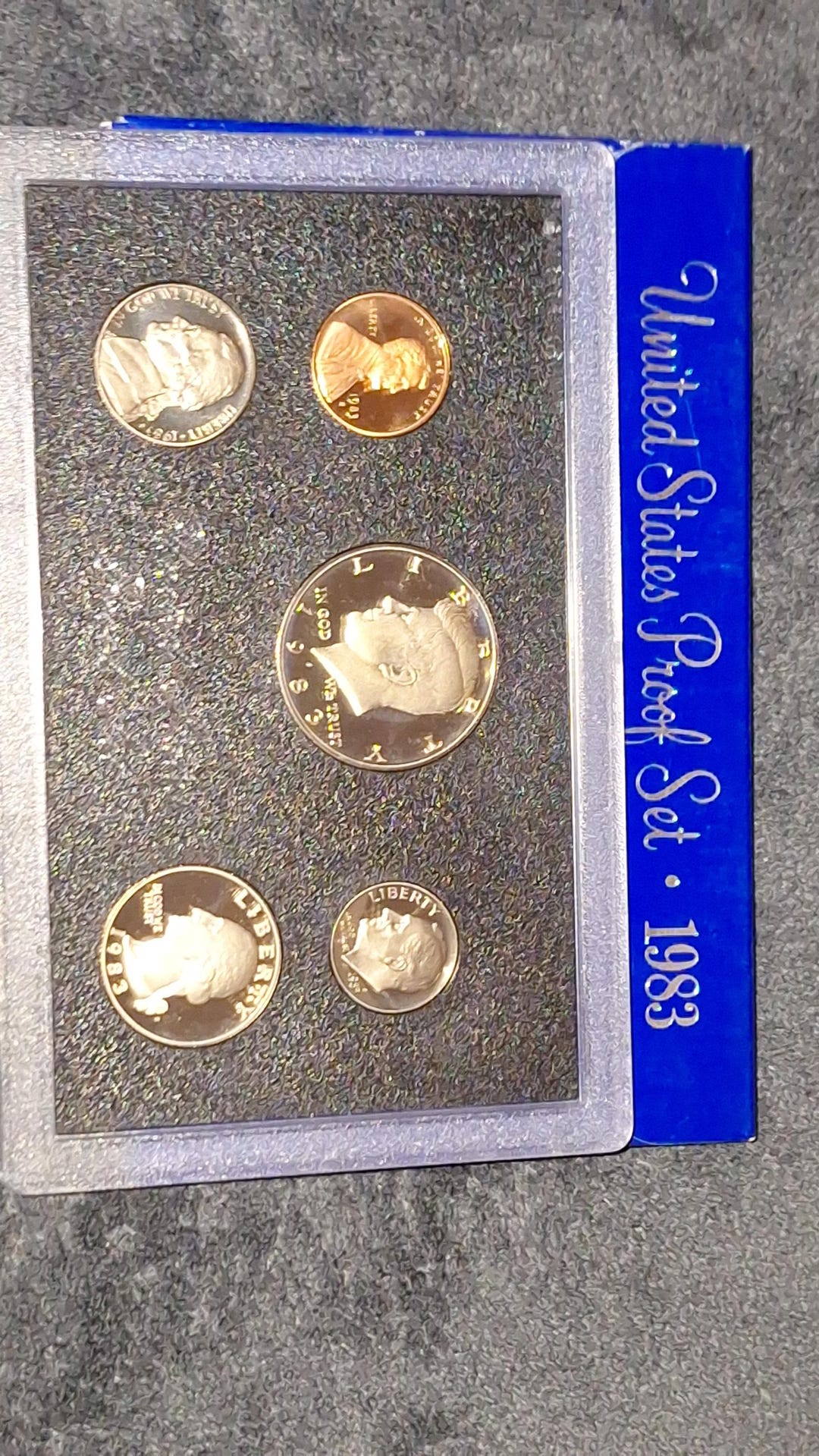 1983-S US Mint Proof Set.... 5 Coins.... Original US Mint Package - Etsy