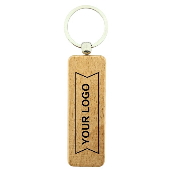 Wooden Key Ring - Etsy