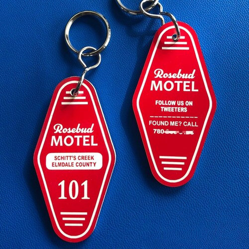 Custom Schitt's Creek Key Chain Spin-off Key Tag Key - Etsy