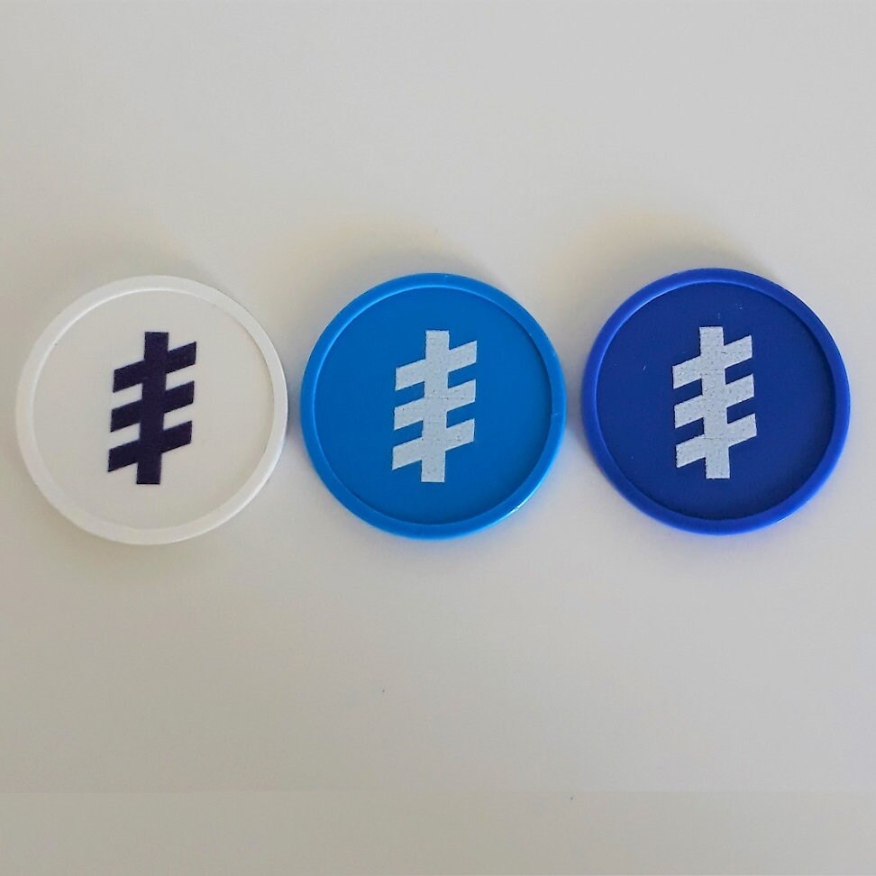Custom Plastic Tokens Printed With Your Full Color Design - Etsy UK