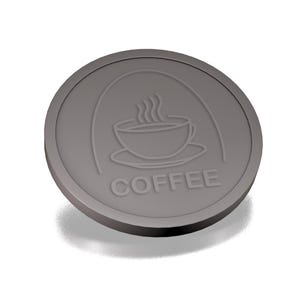 Plastic Embossed Coffee Beverage Tokens or Drink Tokens per 250 Pieces ...