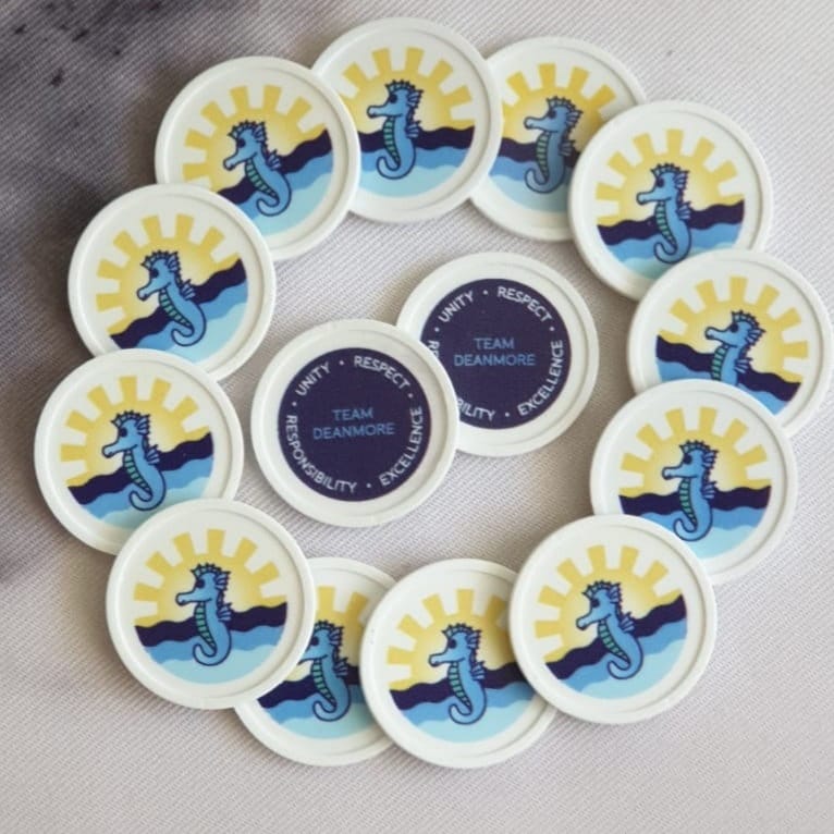 Custom Plastic Tokens Printed With Your Full Color Design - Etsy