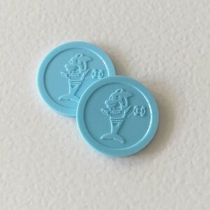 Custom Embossed Plastic Tokens With Your Design - Add Your Logo, Name ...