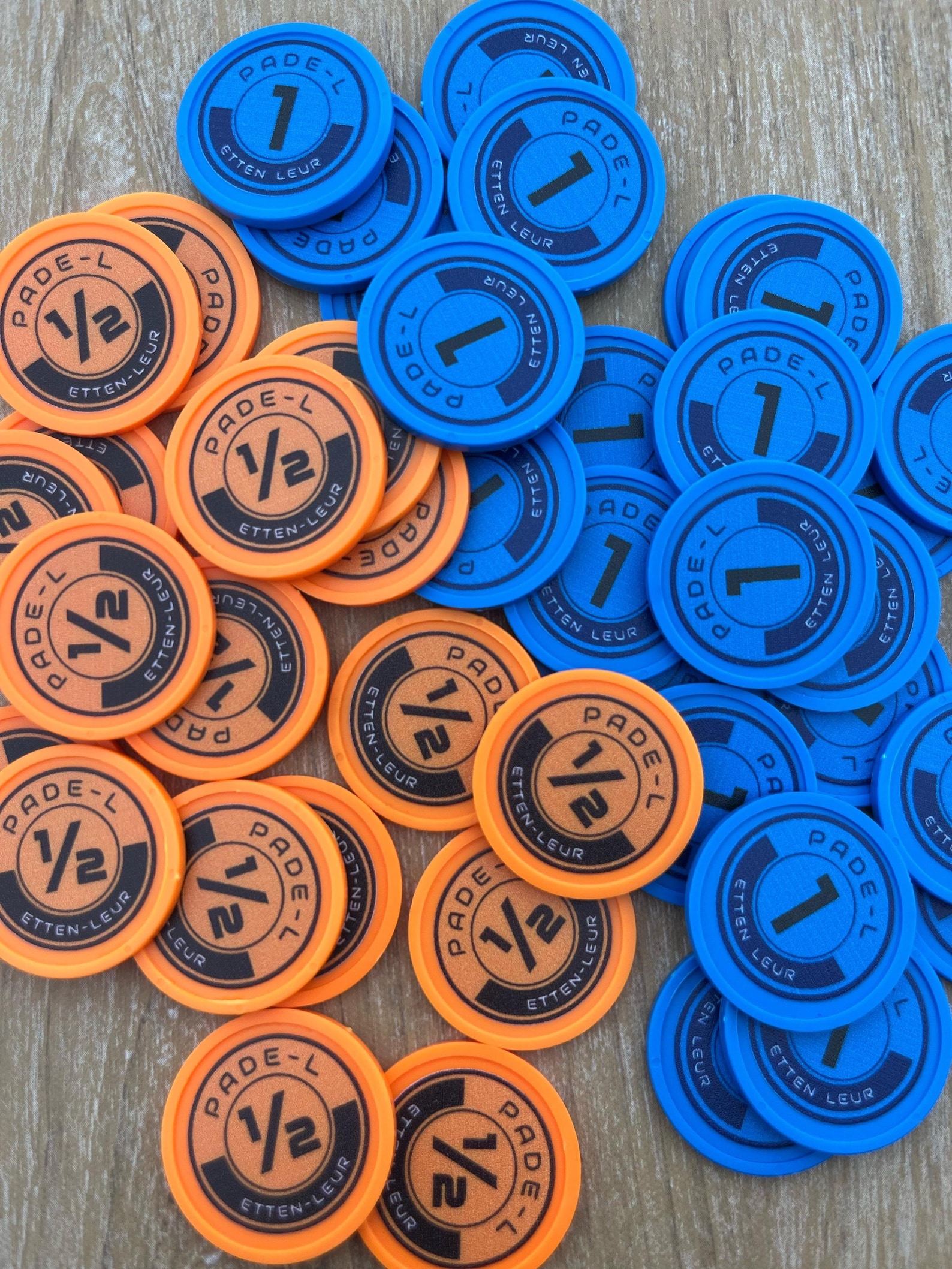 Custom Plastic Tokens Printed With Your Full Color Design - Add Your ...