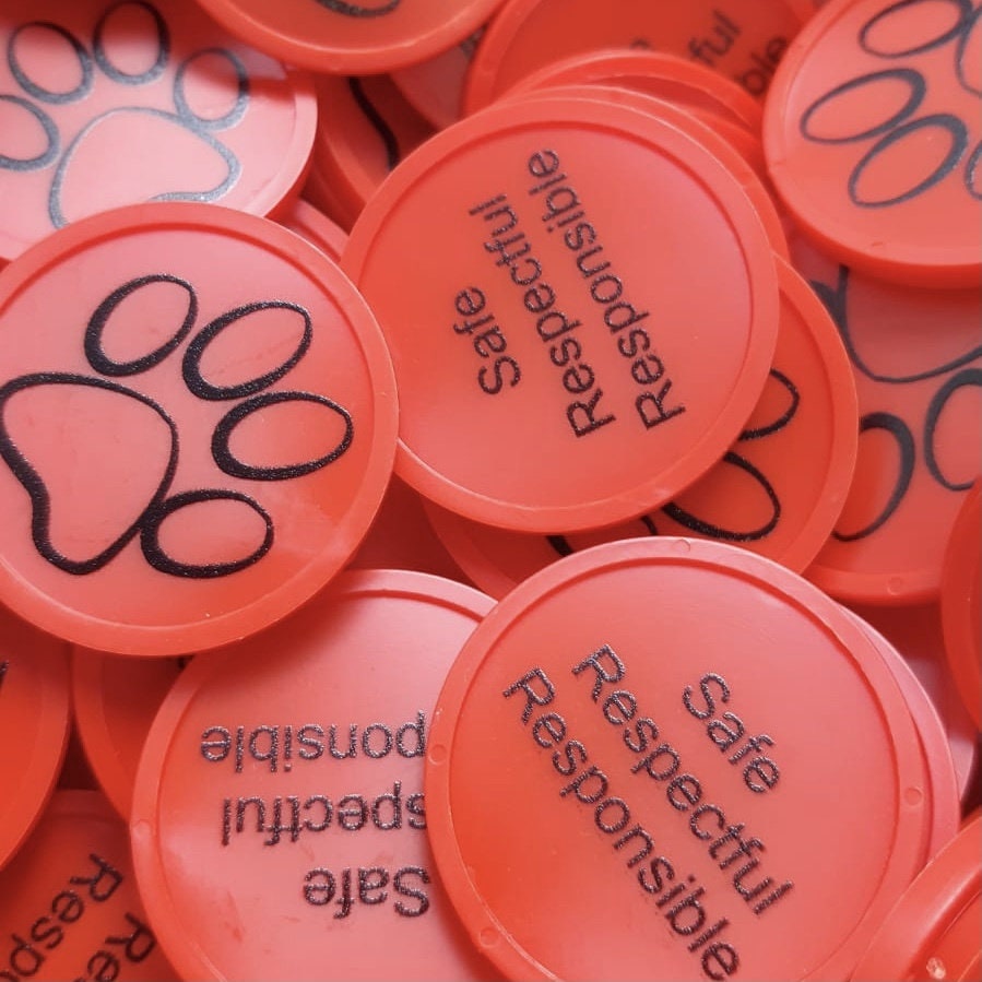 Custom Plastic Tokens Printed With Your Full Color Design - Etsy UK