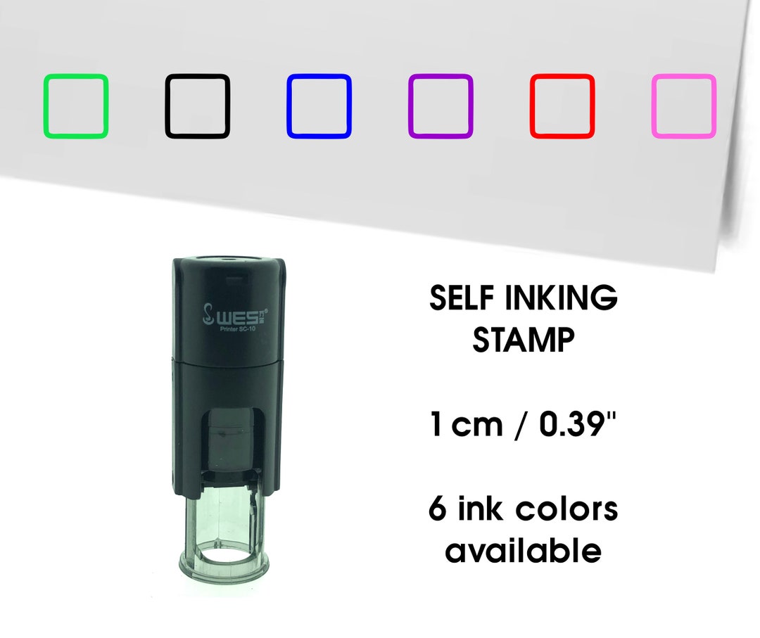 Empty Square Checkbox Mini Stamp - Planner Stamp - to Do List Stamp ...