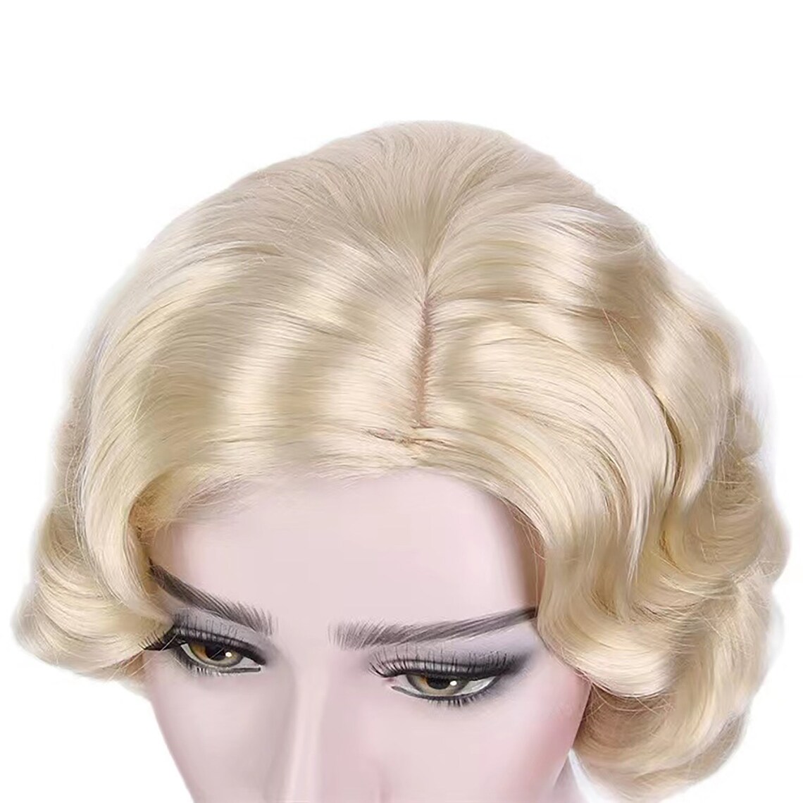 1920s Inspired Style Classic Water Wave Wig Pretty Woman Costume Wig ...