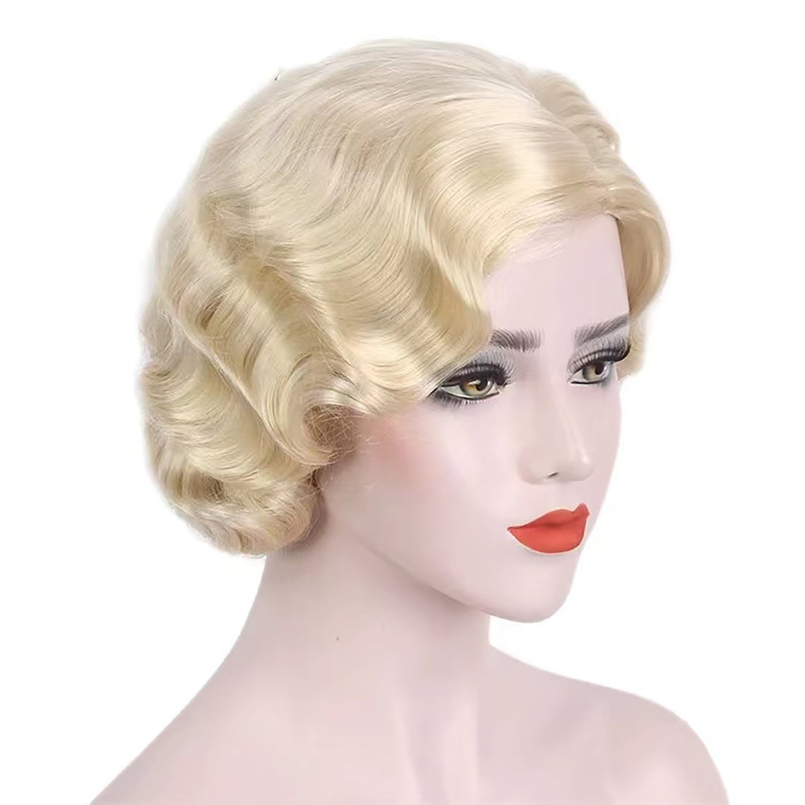 1920s Inspired Style Classic Water Wave Wig Pretty Woman Costume Wig ...