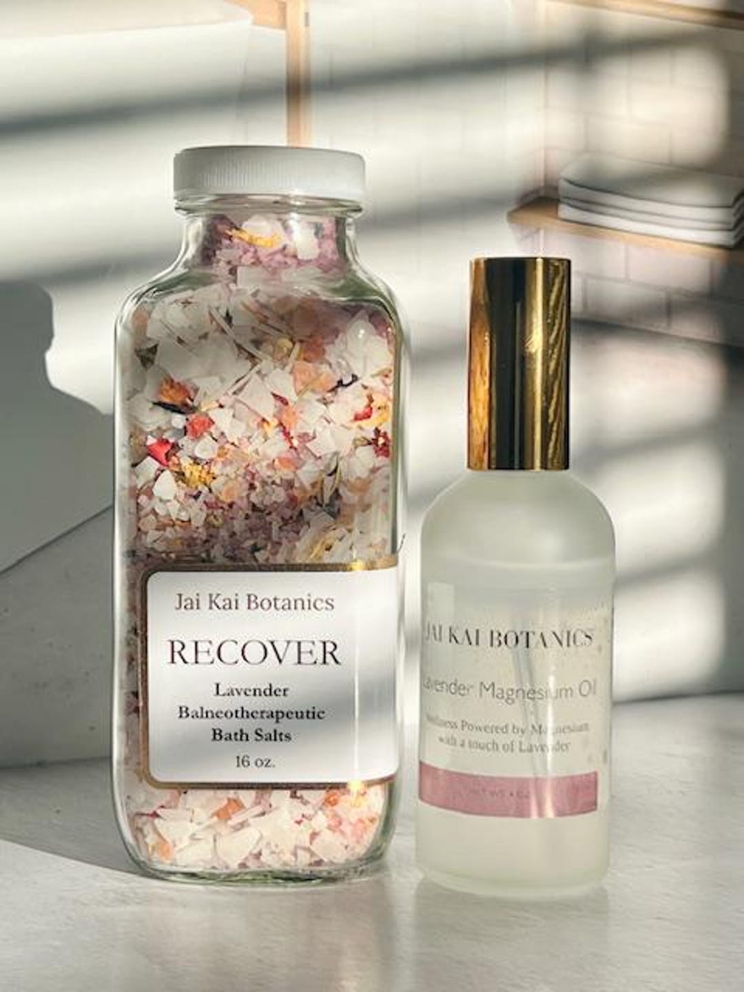 Magnesium Bath Salts and Oil Spray - Etsy