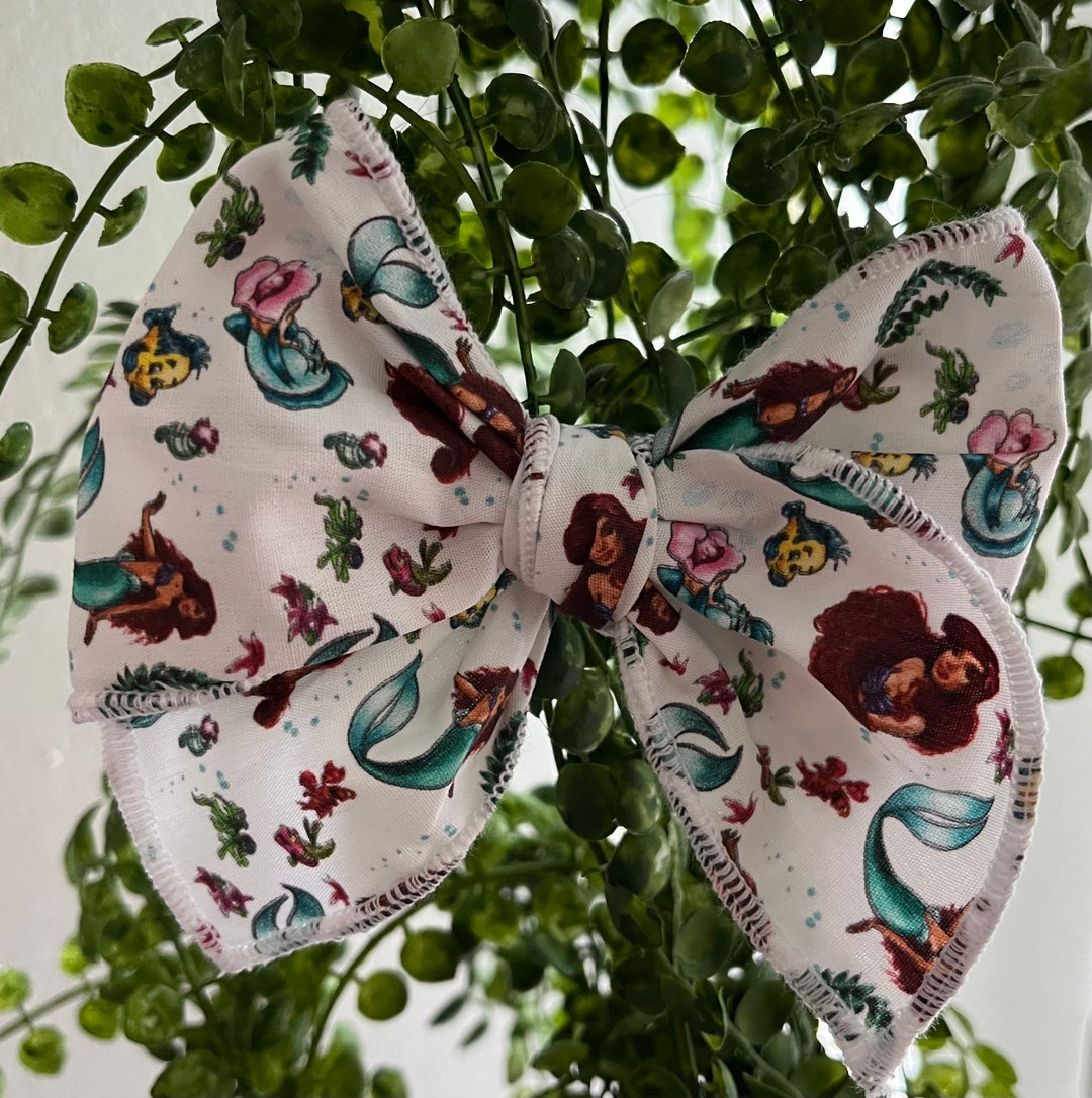 New the Little Mermaid Fable Bow/ Fable Bow / Summer Fable Bow/ Disney ...